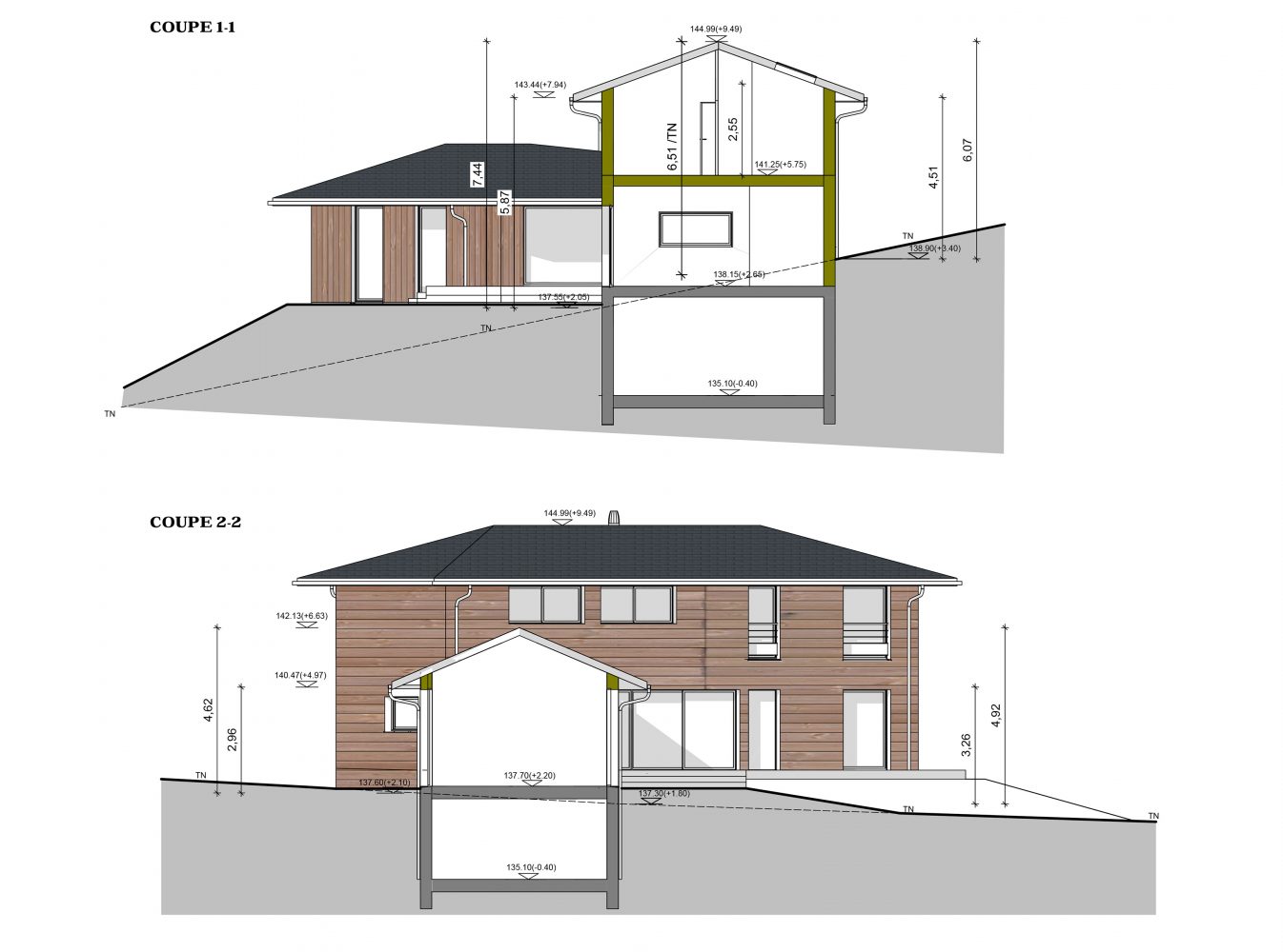 Maison d'architecte à Feucherolles - Philippe Zerbib : Architecte ...